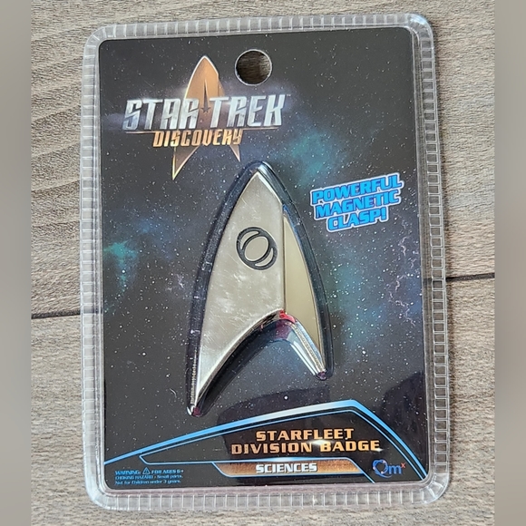 star trek | Accessories | Star Trek Discovery Starfleet Division Badge Sciences Magnetic | Poshmark